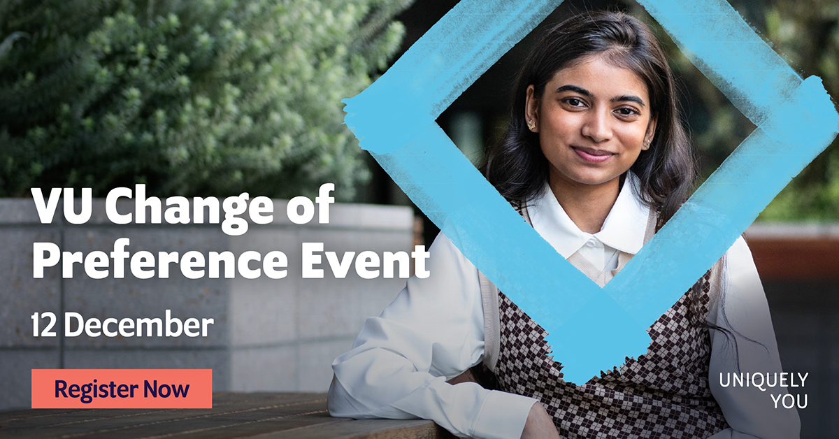 Victoria University - Change of Preference 2023